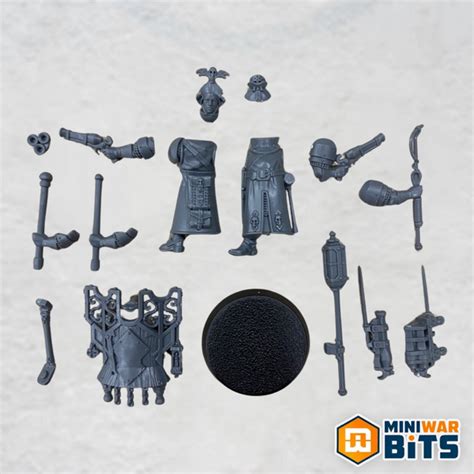 Freeguild Fusilier Fusil Sergeant Single Figure Miniwar Bits