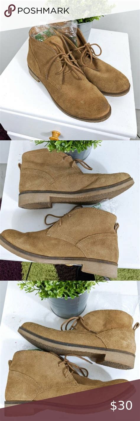 Lucky Brand Garboh Lace Up Leather Booties Classic Silhouette