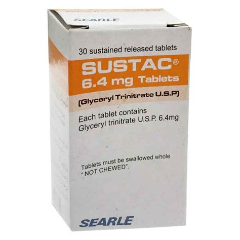 Sustac Tablets 64mg Side Effects ₨ 259 Buy Online Khasmart