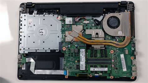 Inside Acer Aspire F 15 F5 573G Disassembly Internal Photos And