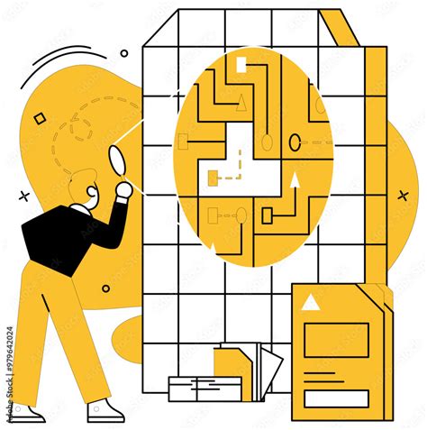 Data Analytics Vector Illustration Analytical Skills Are Architects