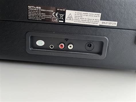GRAMOFON MUSE MT GD