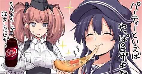 艦これ 休日にアトランタの家に転がりこむ暁ちゃん 黒糖ニッケ1日目東ヤ 32bのイラスト Pixiv