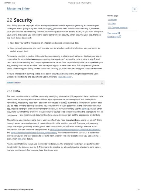 chapter 22 security mastering shiny pdf computing software engineering
