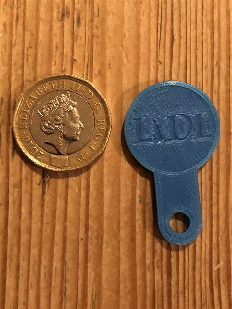 Lidl Shopping Trolley Coin Fob By Mg Download Free Stl Model