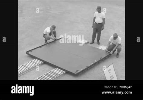 A Jeep Goes Through All Of The Rigging Stations Along A Rigging