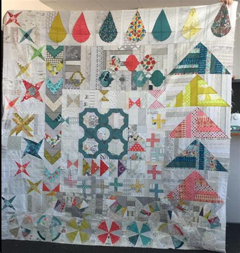 The Melbourne Modern Quilt Guilds Inaugural Travelling Quilt Project