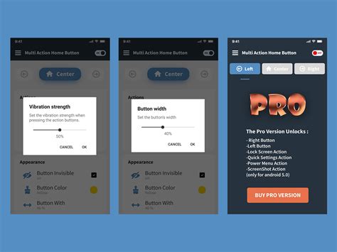 Home Button Navigation Bar And Back Button By Parul Rana On Dribbble