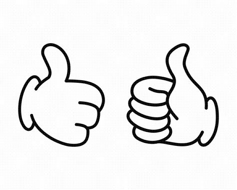 Svg Oben Daumen Positiv Finger Kostenloses Svg Bild S Vrogue Co