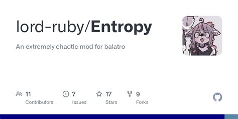 GitHub Lord Ruby Entropy An Extremely Chaotic Mod For Balatro