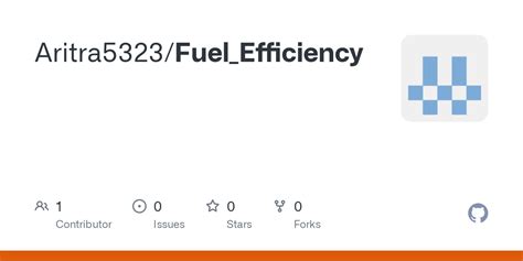 Github Aritra5323fuelefficiency