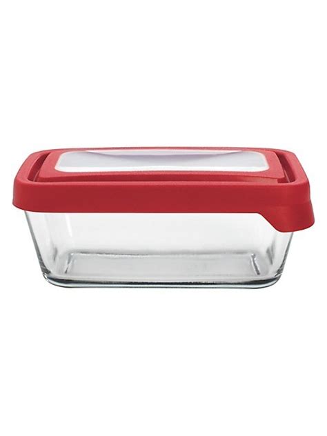 Trueseal Locking Lid Rectangular Glass Storage Container