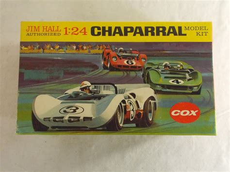 Vintage Cox Chaparral Race Car Model Kit