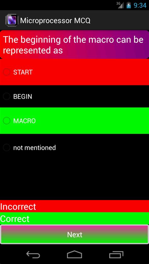 Microprocessor Quiz App On The Amazon Appstore