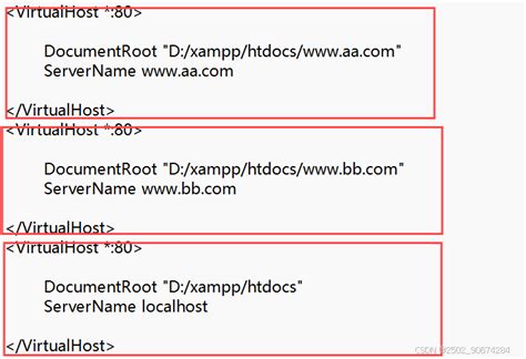 Xampp配置本地服务虚拟主机xampp配置虚拟主机 Csdn博客 Xampp配置本地服务虚拟主机xampp配置虚拟主机 Csdn博客