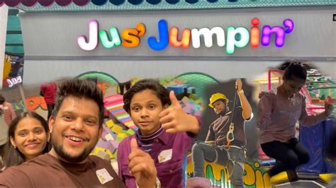Jus Jumpin Trampoline Park 🔥 Kolkata Birthday Fun Amazing