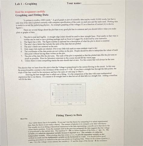 Solved Lab Graphing Your Name Read The Assignment Chegg