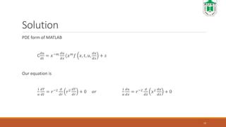 Presentation On Matlab Pde Toolbox PPTX