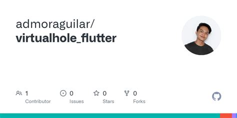 GitHub Admoraguilar Virtualhole Flutter
