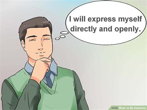 How To Be Assertive With Pictures Wikihow
