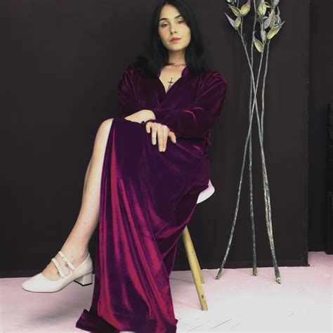 Maroon Red Velvet Robe Floor Length Maxi Velvet Robe Bridesmaid