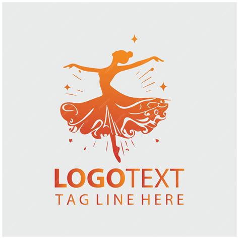 Premium Vector Dancing Logo Vector Illustration