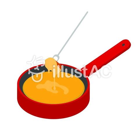 チーズフォンデュイラスト No 776795／無料イラストなら「イラストac」