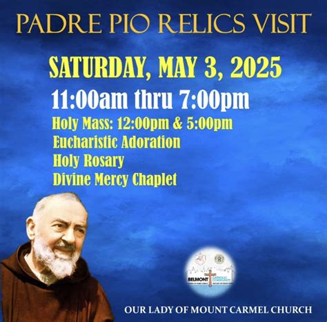 Padre Pio Relics Visit Bronx Little Italy Arthur Avenue