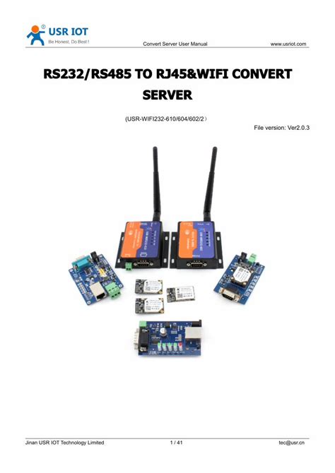 PDF RS RS TO RJ WIFI CONVERT Rpc Com Au PDF Filenetwork Interface RS
