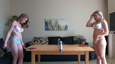 Strip Table Tennis Madness Stripping Fun And Games Clips4sale