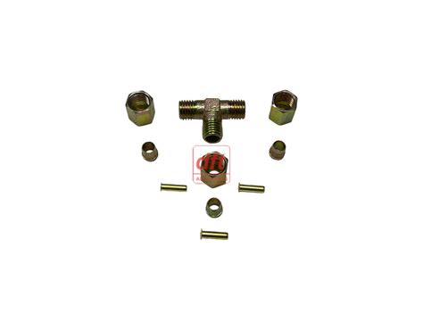 T Type Pipe Fitting Kit 6mm Dft Autoparts