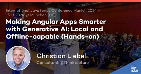 making angular apps smarter with generative ai local and offline capable hands on