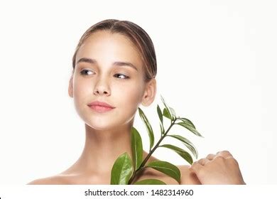 Beautiful Woman Nude Shoulders Health Model Stock Photo Shutterstock