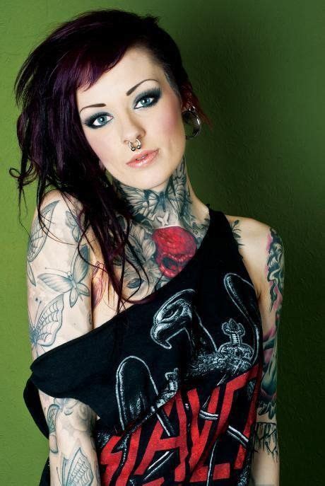 Inked Girls Tattooed Girls Punk Women Goth Women Hot Tattoos Girl Tattoos Tatoos Tattoo