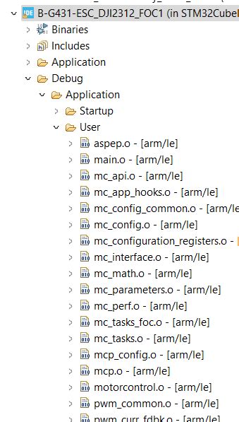 Solved Arm Le Binary Format Files In Project Folder Stmicroelectronics Community