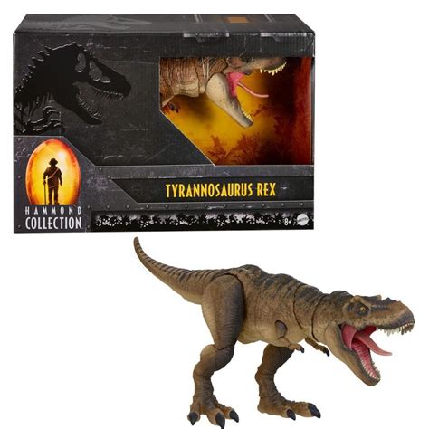 Confira Figura Articulada Jurassic World T Rex Marrom Mattel