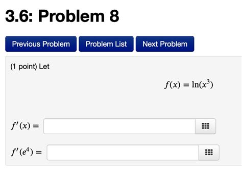 solved 3 6 problem 8 previous problem problem list next