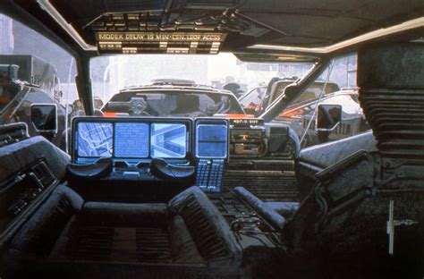 Syd Mead Concept Art For Blade Runner Rsciencefiction