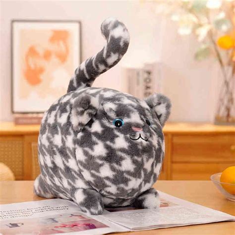 2230cm Super Cute Fat Round Cat Animals Cuddle Kawaii Stuffed Cat Doll