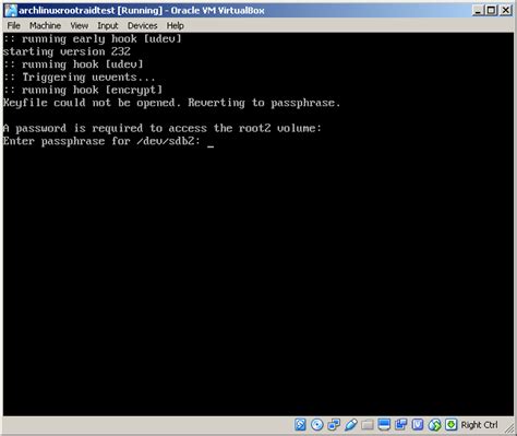 Linux Grub With Encrypted Boot And On Btrfs Raid1 Unix And Linux