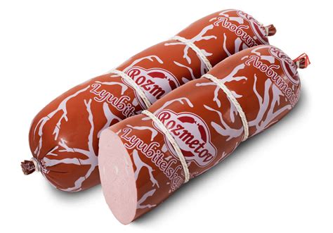 (Ру) Варёная колбаса «Любительская» – Rozmetov.uz – Мясной ...