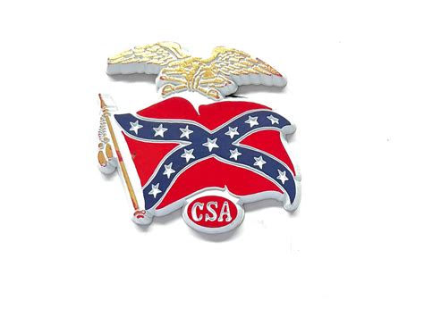 Csa Flag Magnet Hillbilly Stickers