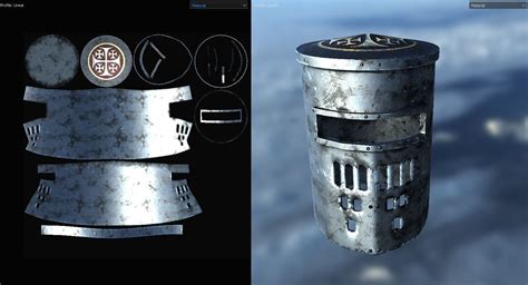 3d Model Crusader Helmet Vr Ar Low Poly Cgtrader