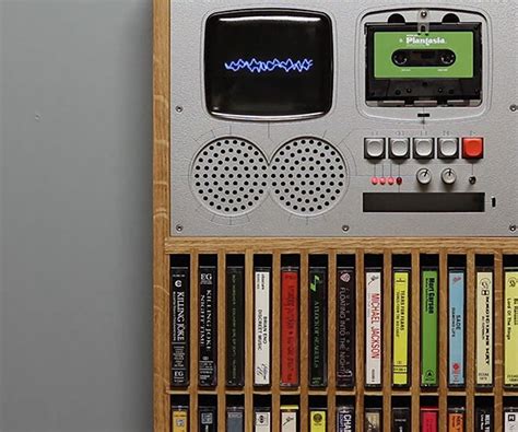 We Love Love Hulténs Retro Cassette Player And Tape Organizer