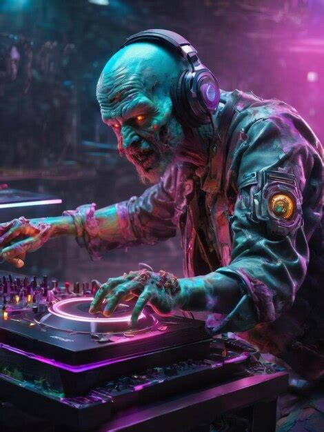 Premium Ai Image Dj Horror