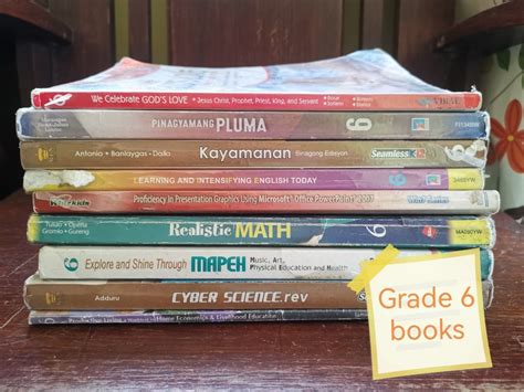 Grade 6 Textbooks Hobbies And Toys Books And Magazines Textbooks On Carousell
