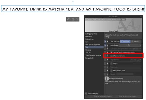 Changes To Text Tool In Csp By Lizstaley Make Better Art Clip