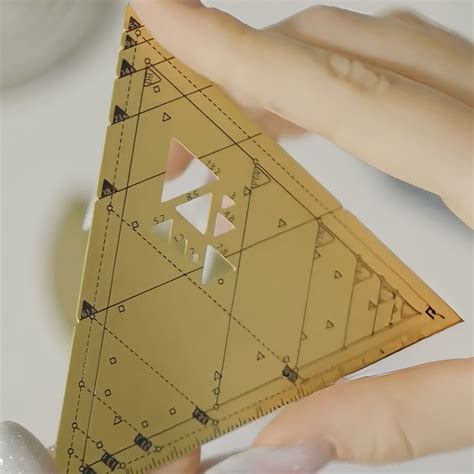 Ljxge Professional Brass Drafting Tools Set For Architects And Designers Precision Measuring Kit