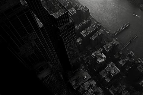 Premium Photo Abstract Noir Aerial Minimalism