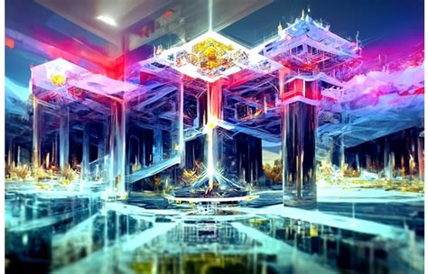 Digital Virtual Cubism In Voxel Art Graphic By Mufti Alfateh · Creative Fabrica